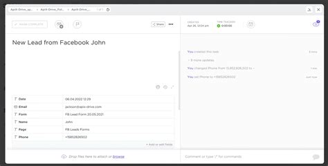 Setting Up Facebook And Clickup Integration To Automate Lead Transfer