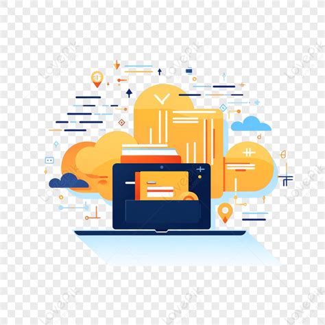 최소한의 스타일로 파일 전송 그림개념기술적용하다 Png 일러스트 무료 다운로드 Lovepik