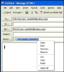 How To Delete An Attachment From The Attachments Line In MS Outlook XP PCauthorities Com
