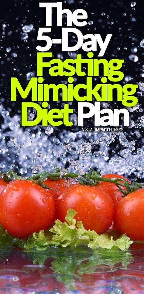 The 5 Day Fasting Mimicking Diet Plan Artofit