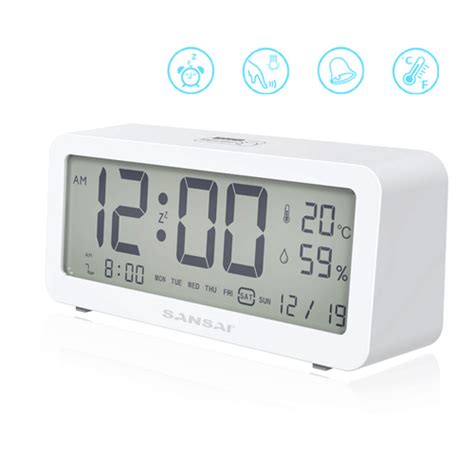Lcd Alarm Clock Sansai