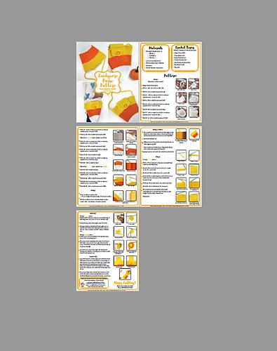 Ravelry Halloween Candy Corn Purse Pattern By Jennifer Ditton