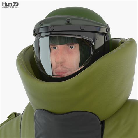 Eod Suit 3d Model Download Character On