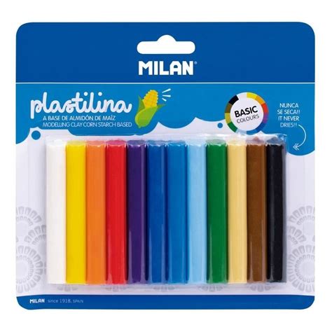 Пластилин Milan 12 цвята, 140 g - 6606020062 ️ ТОП Цена — Kidsfashion.bg