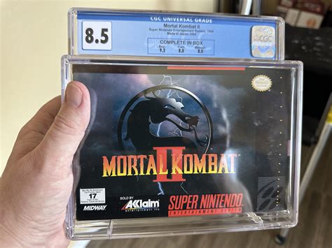 Just Got My Copy Of Mkii Back From Being Graded This Is My Grail R