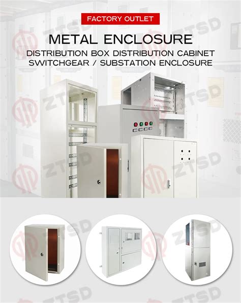 Metal Power Distribution Box Electrical Distribution Junction Meter