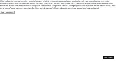 text annotation codesandbox