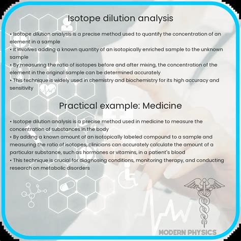 Isotope Dilution Analysis Overview And Uses
