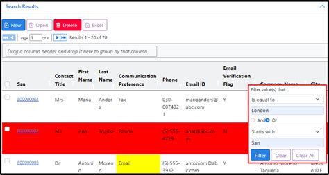 Configure Grid Grouping And Filtering