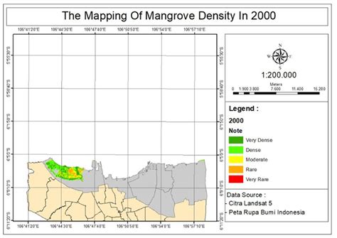 The Mapping Of Mangrove Ecosystem In The North Coast Of Jakarta In 2000