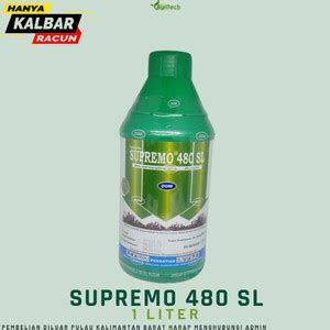 Jual HERBISIDA SUPREMO GOLD 480 SL 1 LT RACUN RUMPUT SISTEMIK GLIFOSAT