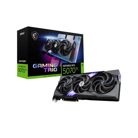 MSI GeForce RTX 5070 Ti 16GB GAMING TRIO OC PLUS GPU
