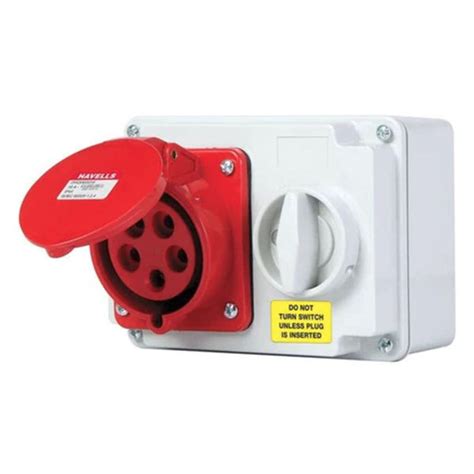 Buy Havells 32a Industrial Interlocking Socket Dhqia65032 Online At