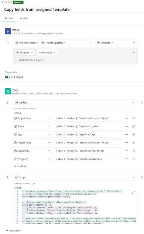 How I Implemented Entity Templates Fibery Showcase