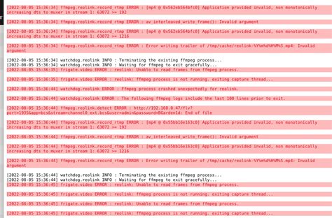 Config Support Issue Blakeblackshear Frigate Github