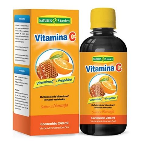 Vitamina C Jarabe 100ml SuspensiÓnes Medicamentos Importados El