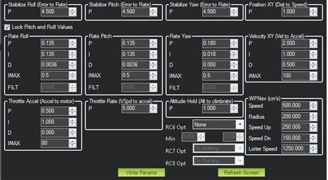 Basic Pids For 12kg Drone Copter 4 0 Ardupilot Discourse