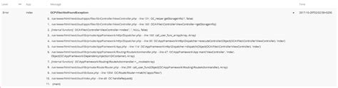 User cannot connect to NC OCP Files NotFoundException ℹ Support Nextcloud community