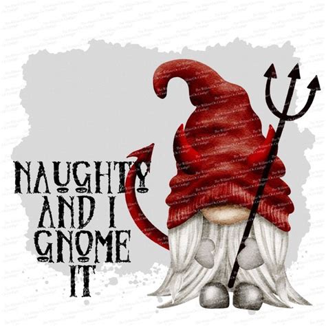 Naughty Gnome Etsy