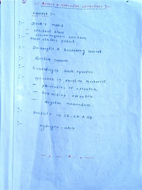 Bap Of Atomic Structure 1 Pdf