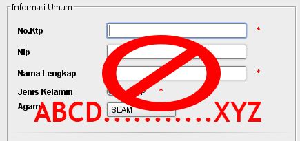 Membatasi Jenis Inputan Pada JTextField Programming Tutorial