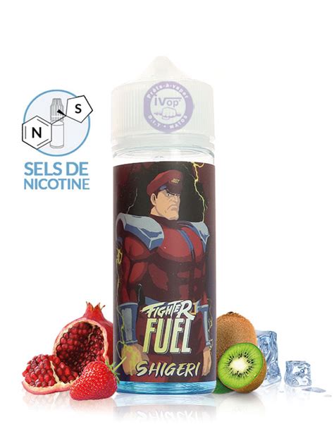 D I Y à vaper E liquide Shigeri Fighter Fuel Sel de Nicotine ml Ivop Tunisie