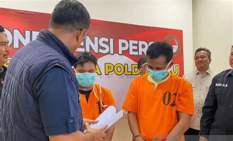 Polda Riau Berhasil Bongkar Sindikat Jaringan Narkotika Internasional