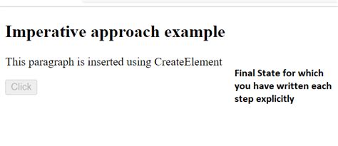React Declarative Approach Tech Tutorials