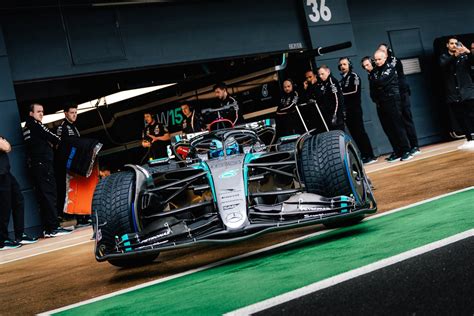 Foto F1 Mercedes 2024 Pierwsze Zdjęcia Z Toru