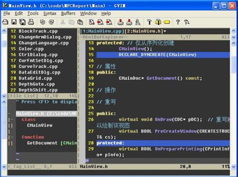 gvim 下实现c c 编辑环境 csdn博客
