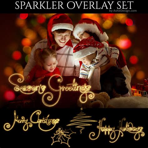 Designer Gems Sparkler Overlays Christmas Shimmer Ashedesign