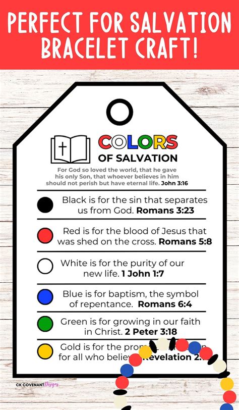 “colors Of Salvation” Gospel Evangelism Bundle Sunday School Lessons