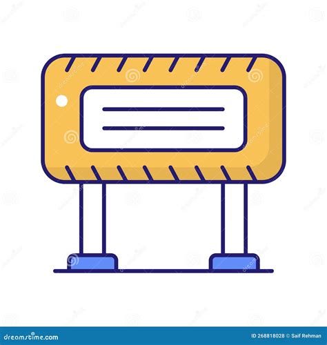 Under Constriction Caution Signs Symbols Danger And Warning Signs Cartoon Vector