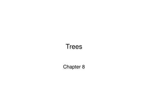ppt trees chapter 8 tree traversals and tree terminology powerpoint