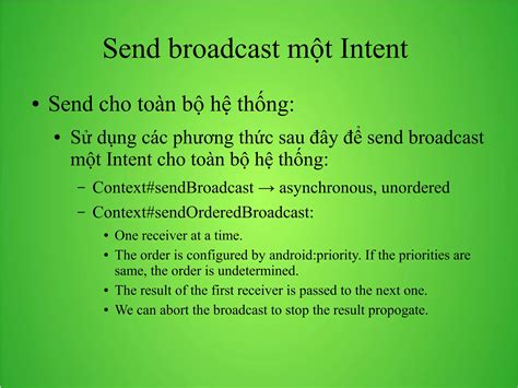 Android Nâng cao-Bài 3: Broadcast Receiver | ODP