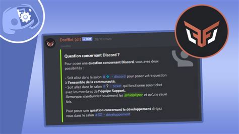 Créer Un Embed Et Le Modifier Draftbot Discord Youtube