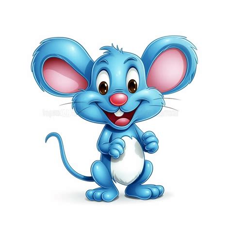 Premium Photo Cartoon Mouse With Big Ears And Big Eyes Holding A