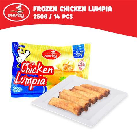 Marby Frozen Chicken Lumpia 14 Pcs Shopee Philippines
