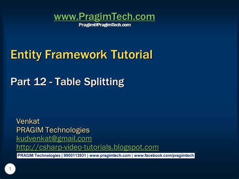 sql server and c video tutorial part 12 table splitting in