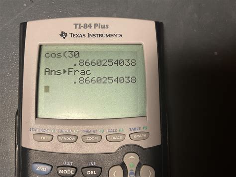 Ti 84 Not Giving Exact Answers It Worked Perfectly Fine Until Around