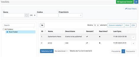 Remote Dataset Configuration Xibo Community