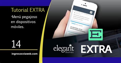 Menú Pegajoso En Dispositivos Móviles