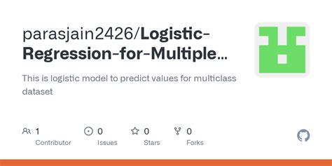github parasjain2426 logistic regression for multiple class this is