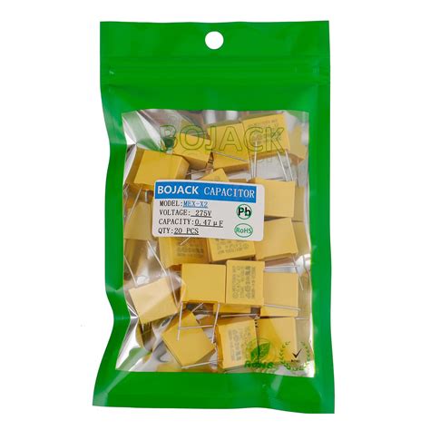 Bojack 470 Nf 047uf 470j 275 V Safety Capacitors Mex X2 Mkp