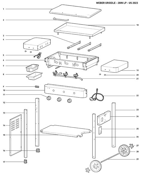 Weber Grill Schematics Weber Grill Models