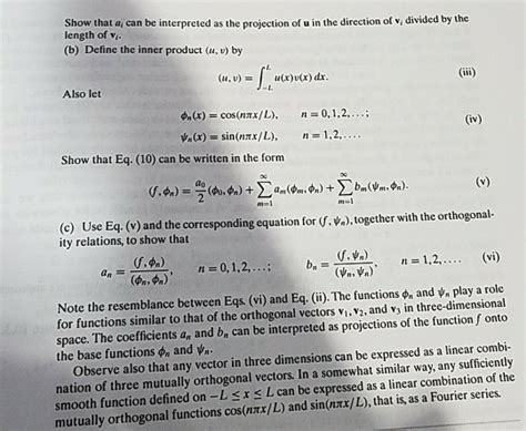 Solved 29 In This Problem We Indicate Certain Similarities