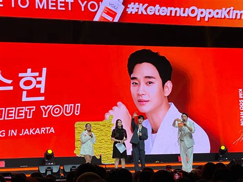YOU Beauty Fan Meeting With Kim Soo Hyun ICE Indonesia