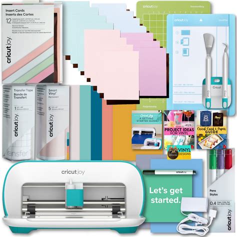 Cricut Joy Machine With Insert Cards And Smart Vinyl Bundle For