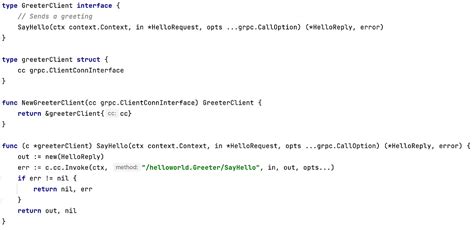 grpc client stub recently while writing unit test cases… by chintan