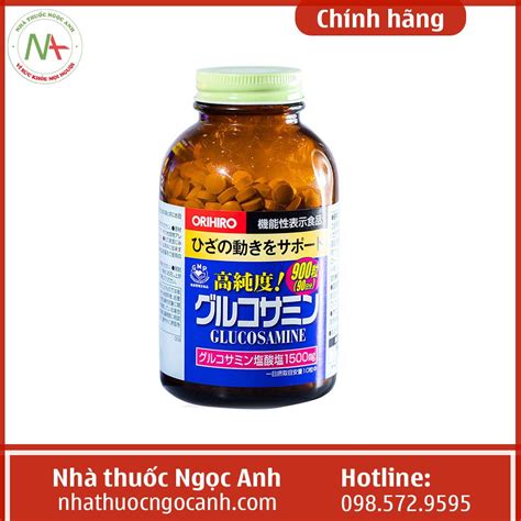 Thuốc Glucosamine Orihiro 900 viên có tốt không, có tác dụng gì?